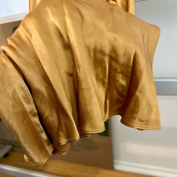 Shona Joy | Dresses | Shona Joy Revolve Turmeric Alma Asymmetrical Bias ...